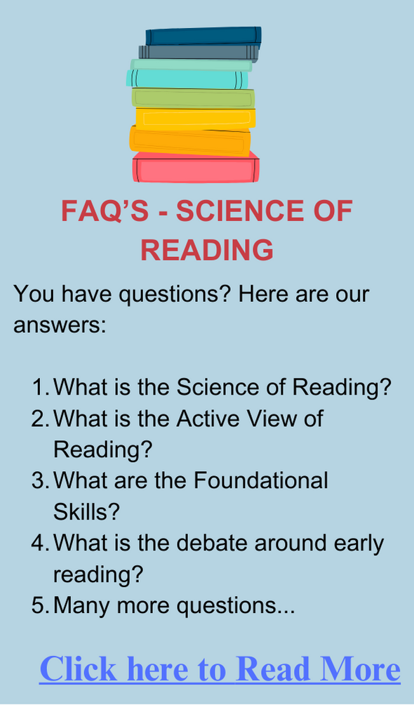 Science of Reading Resources – Partnerships for Literacy and Learning